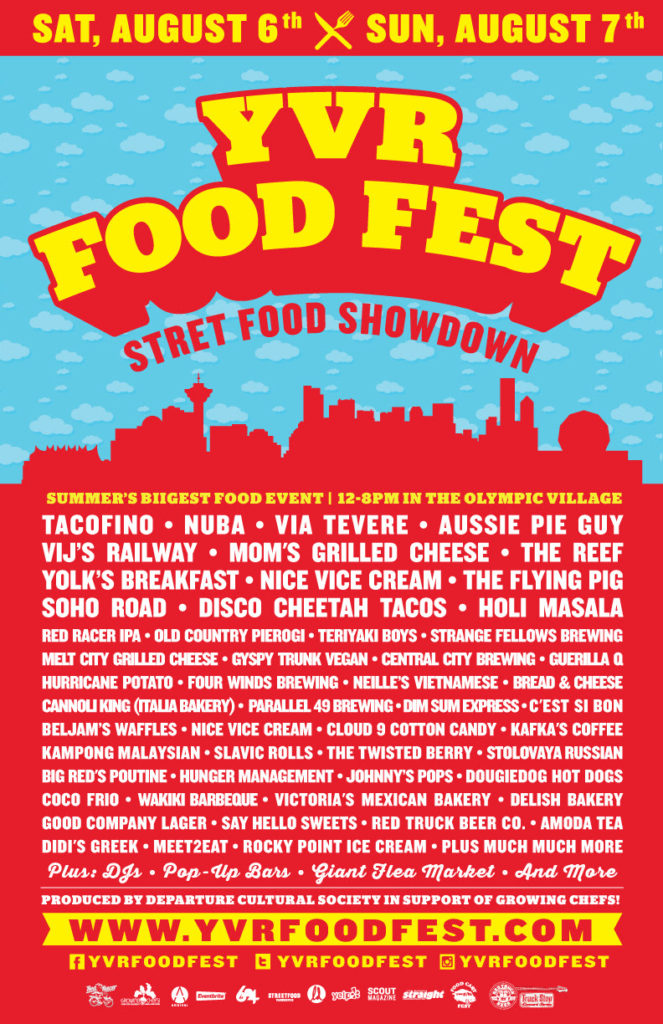 Summer food festival alert - YVR Food Fest is August 6-7 - Kitsilano.ca