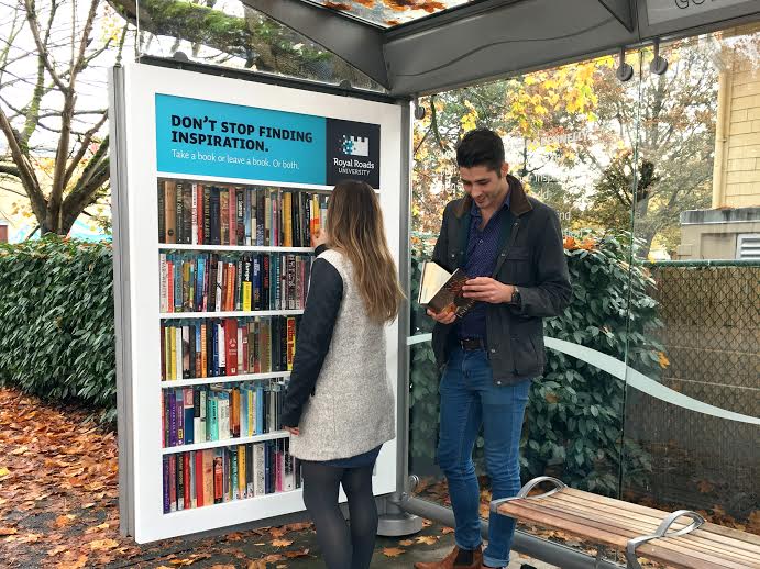 Kitsilano Bus Shelter Transformed Into Community Book Shelf - Kitsilano.ca