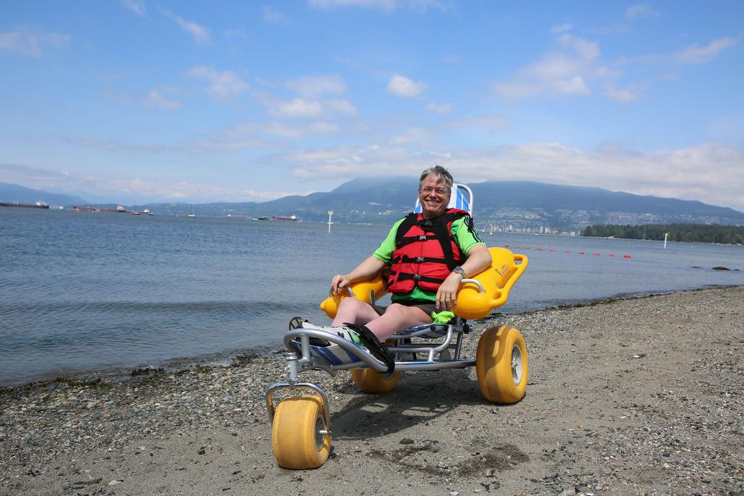 Kits Beach Now More Accessible With New Water Wheelchairs and Mobi-Mats ...